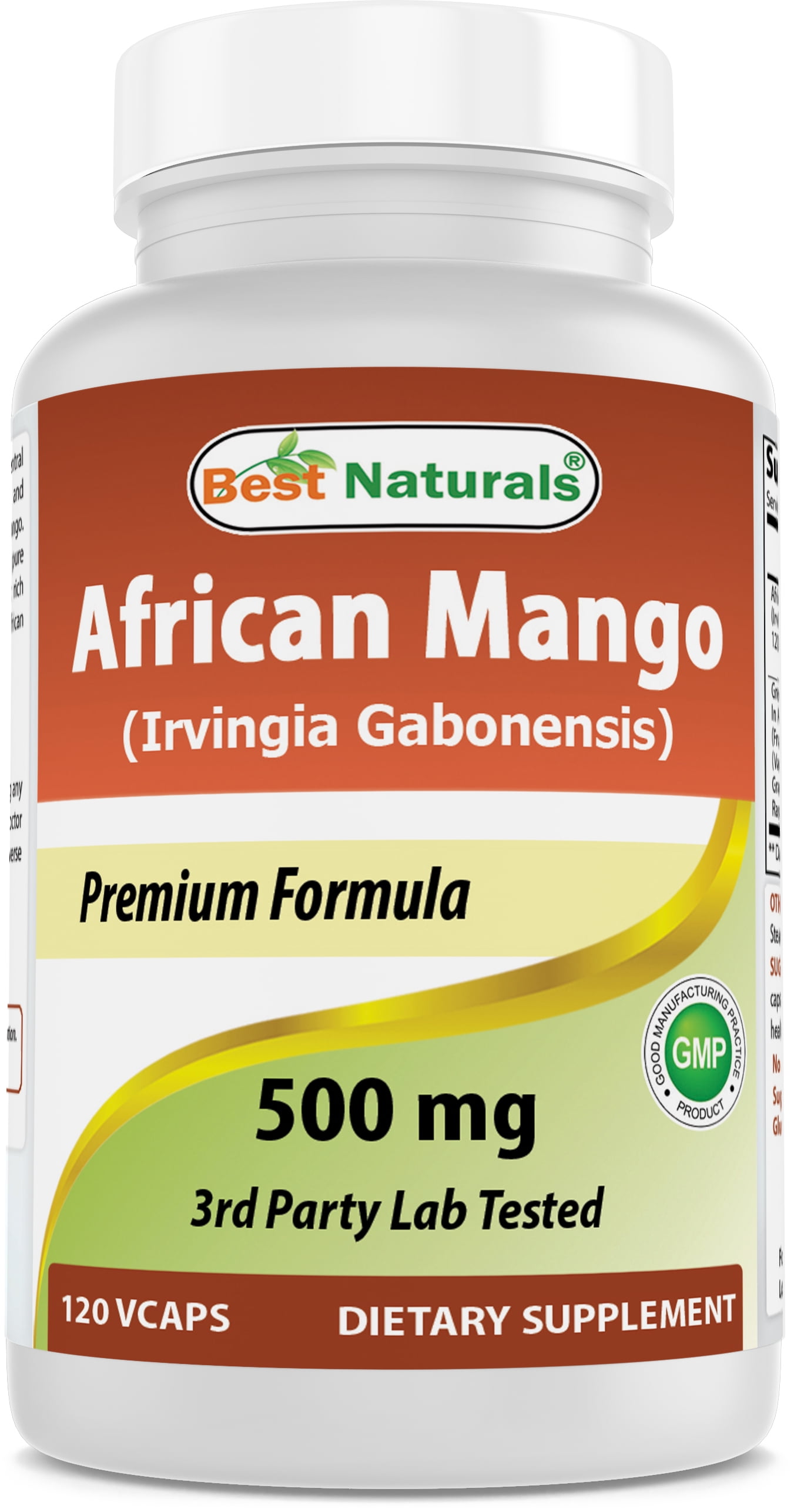 Best Naturals African Mango Plus 120 Veggie Capsules - Walmart.com