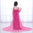 11Pcs Luxury Princess Dress Costumes with Shining Long Cape Girls ...