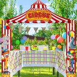 3 Pcs Carnival Circus Porch Banner, Circus Theme Party Decorations ...