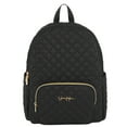 Jessica Simpson Black Diamond Quilted Diaper Bag Backpack, Leopard ...