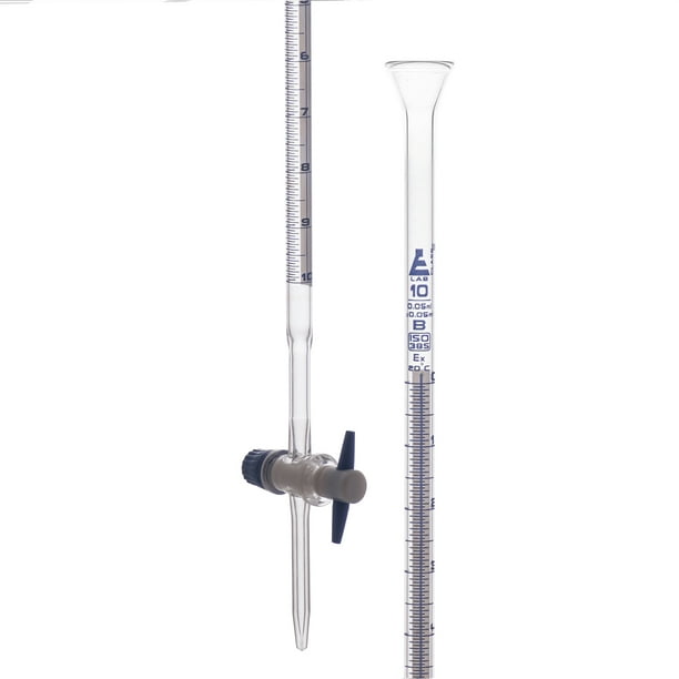 Lab Burette, 10mL - Schellbach Design for Accurate Miniscus Reading ...