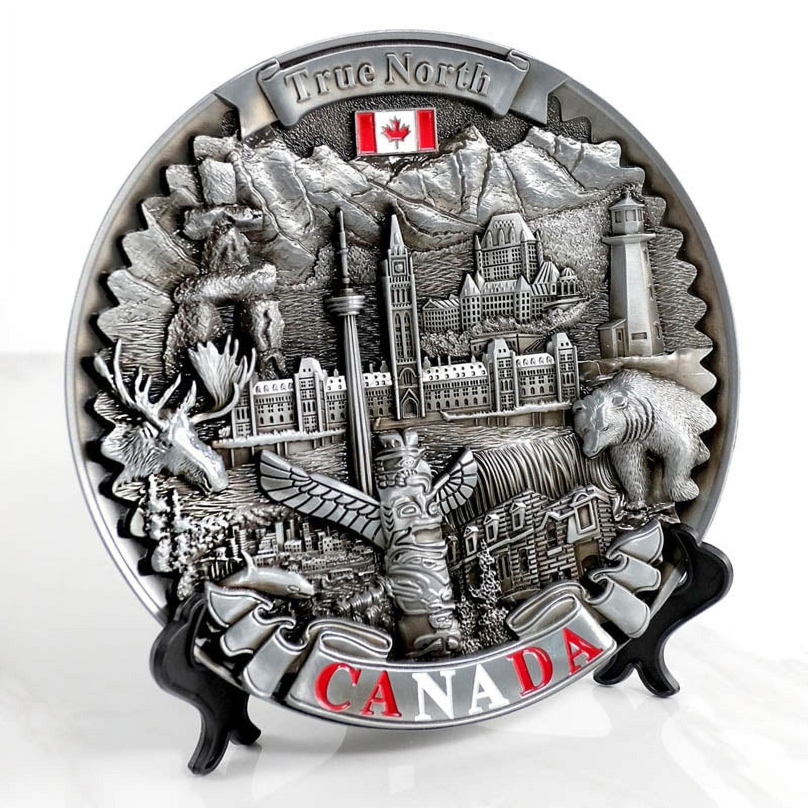 Click here for Generic 01-0120 - Canada Souvenir Landmark Plate 8... prices