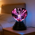 5.7 Inch Plasma Ball Lamp,Heart Shape Touch and Sound Sensitive ...