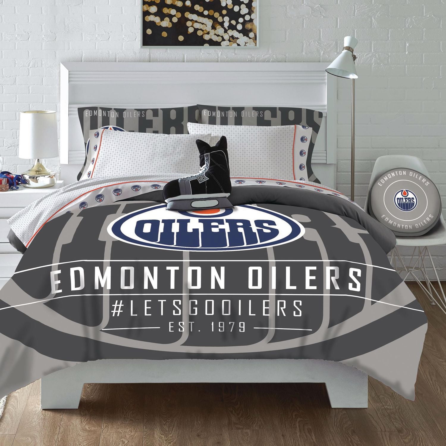 NHL Edmonton Oilers D/Q Comforter Set - Walmart.ca
