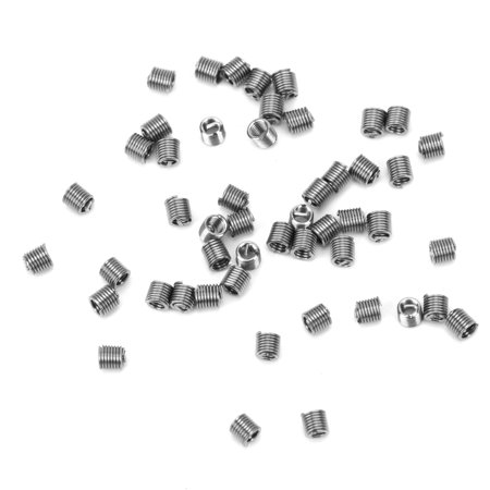 Insert Nut,50Pcs Wire Thread Insert Rivet Nut Kit Conversion Screw Nut ...