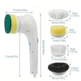 Rotating Brush Cleaner Cordless 5-in-1 Multi-Surface Scrubber for ...