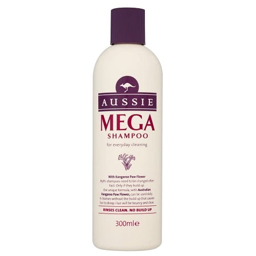 Aussie Mega Shampoo 300ml - Walmart.com - Walmart.com