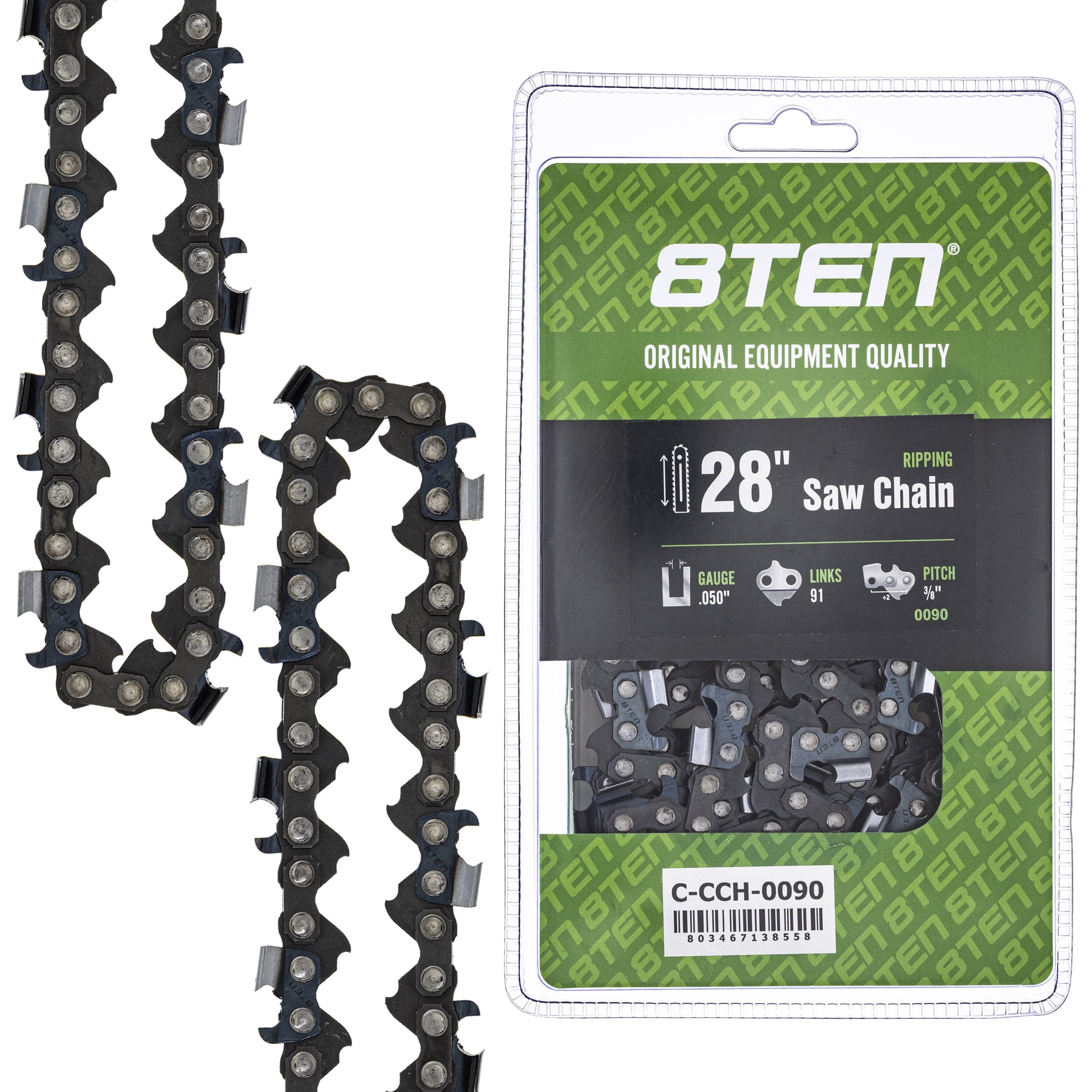 Click here for 8ten Ripping Chainsaw Chain 28 Inch .050 3/8 91dl... prices