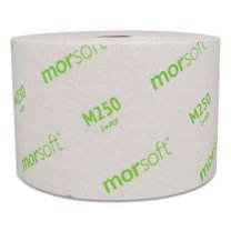 Morcon Tissue Small Core Toilet Paper, Septic Safe, 2-Ply, White, 1250 ...