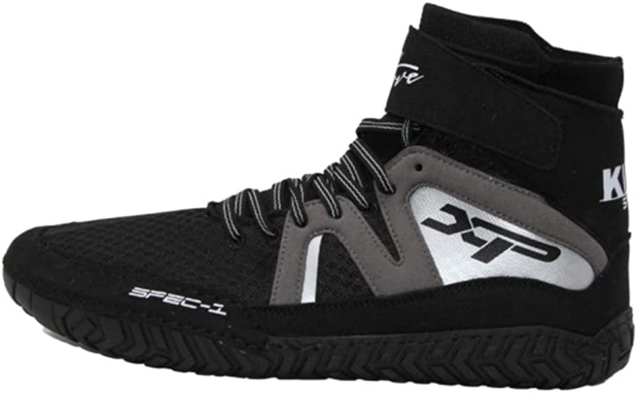 Xtreme Pro Kids Wrestling Shoe's (Black, Silver, Numeric_10) - Walmart.com