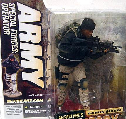 Army Special Forces Special Operator Action Figure Unmasked Variant ...
