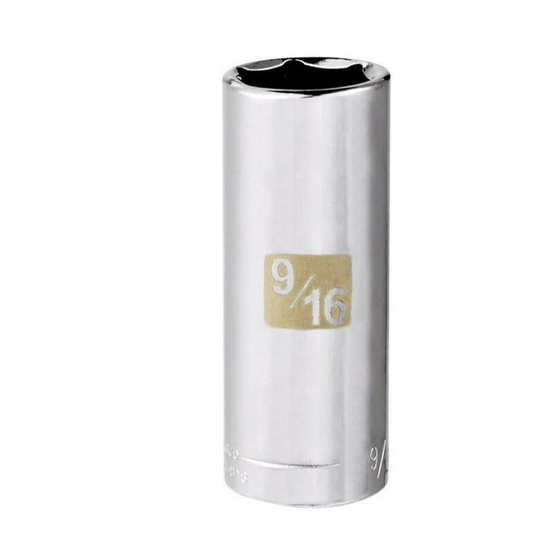 NEW CRAFTSMAN 9 16 Deep Socket 1 4 Drive 6 Point 45818 Walmart new-craftsman-9-16-deep-socket-1-4-drive-6-point-45818-walmart
