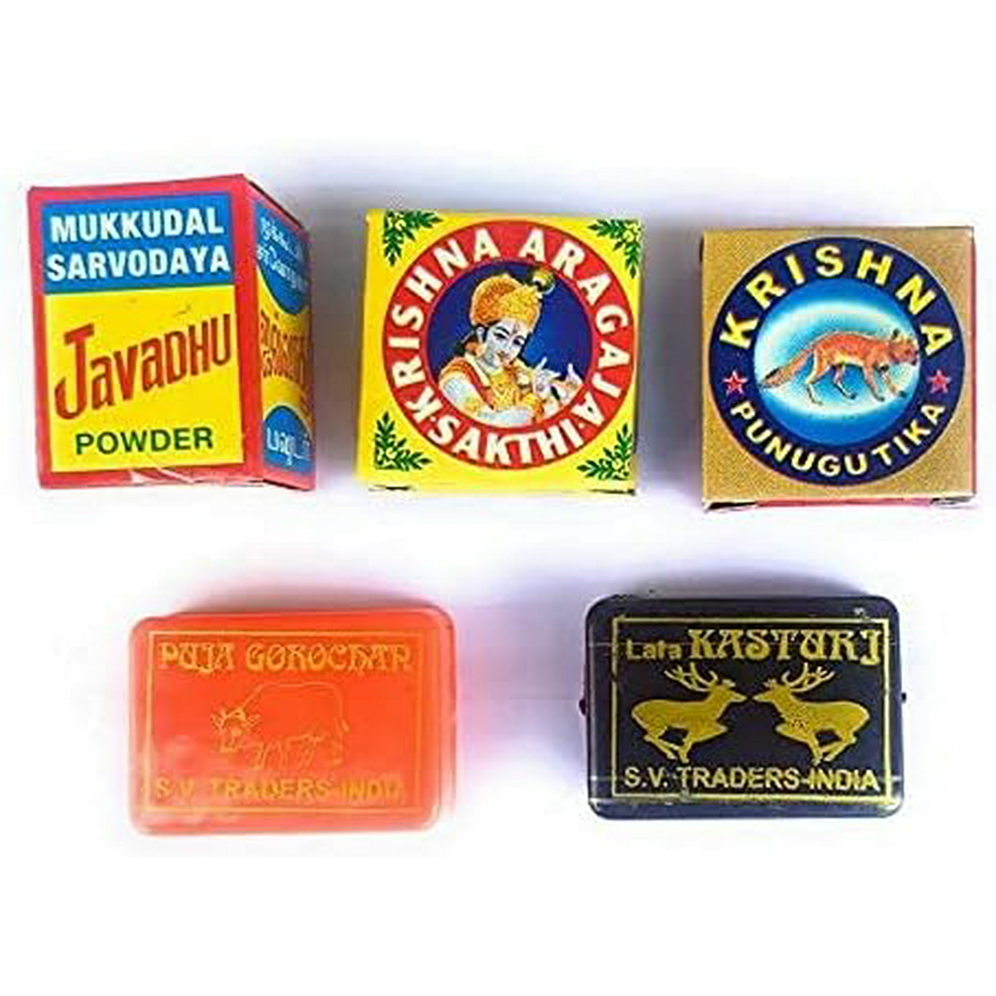 Click here for Pooja Pack Of 5 Items- Divine Incense Set- Javadhu... prices