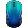 Logitech M317c Limited Edition Optical USB Wireless Mouse, Aurora Blue ...