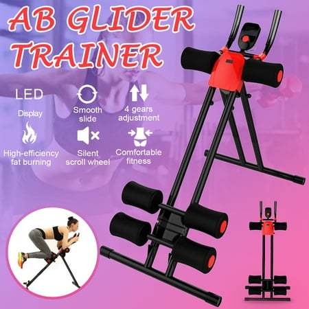 Power Plank 5 Minute Ab Trainer Home Gym Machine Abdominal Equipment ...