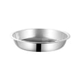 Pretyzoom 1Pc Stainless Steel Kitchen Plate with Smooth Edges Plated ...