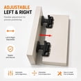 Cabinet Panel Connectors, Invisible Plastic Fasteners for Furniture ...