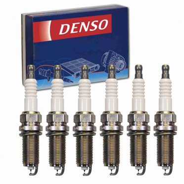 4 pc DENSO 3093 Standard U-Groove Spark Plugs for W22ES-U Ignition Wire ...