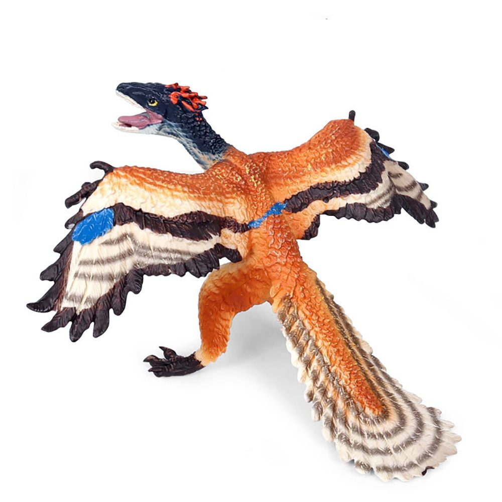 Toys Prank Props Ornament Primitive Bird Mini Archaeopteryx Model ...