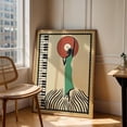 ARTVORA Retro Jazz Wall Art Poster - Vintage 70s Music Decor - No Frame ...