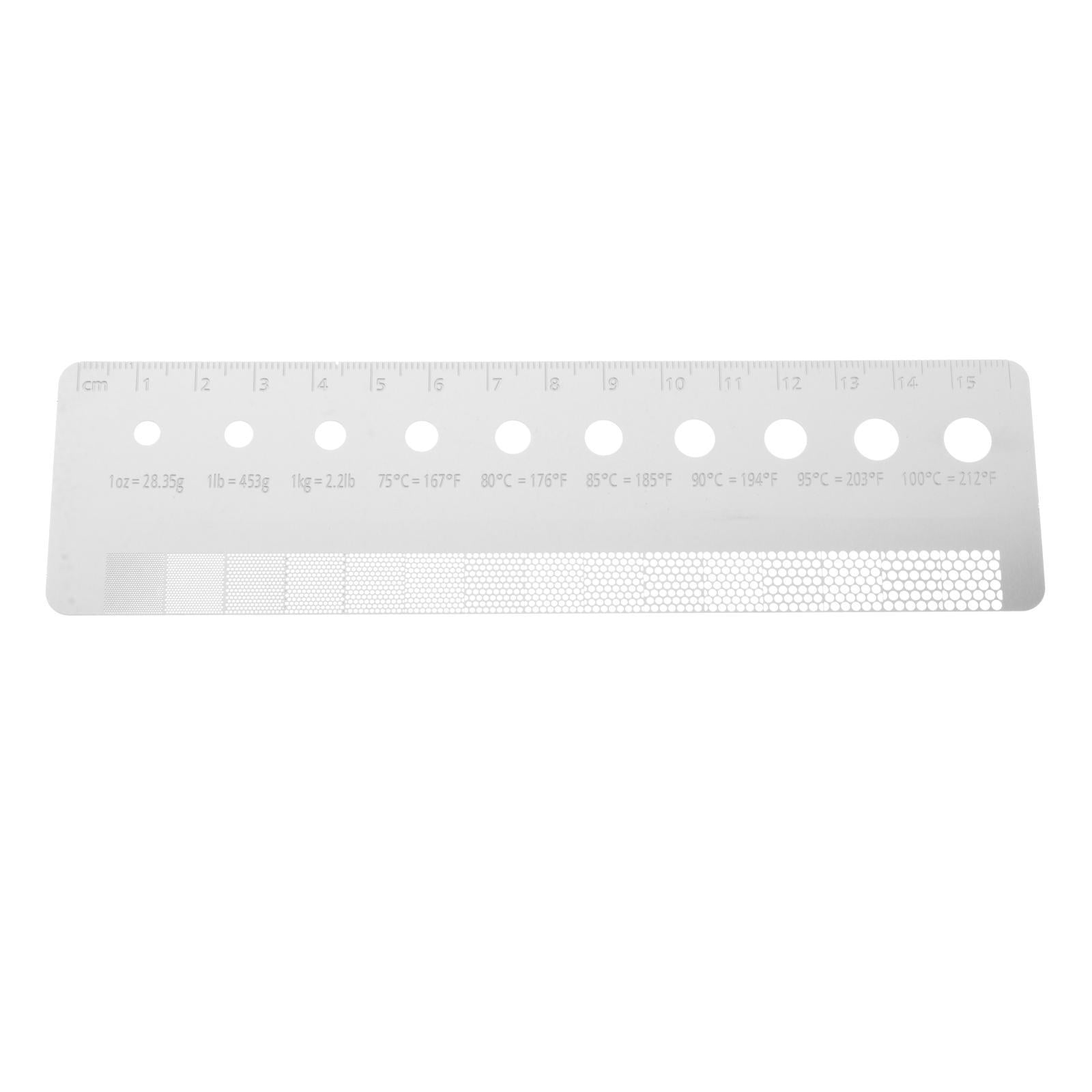 Coffee Ground Measuring Ruler Espresso Beans Measuring High Precision ...