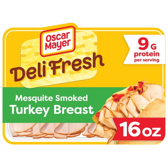 Oscar Mayer Deli Fresh Smoked Turkey Breast, 9 oz Pack - Walmart.com