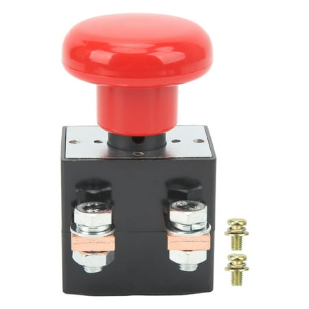 Emergency Stop Push Button Switch IP67 Waterproof 220‑250A 12‑220V 50mm ...