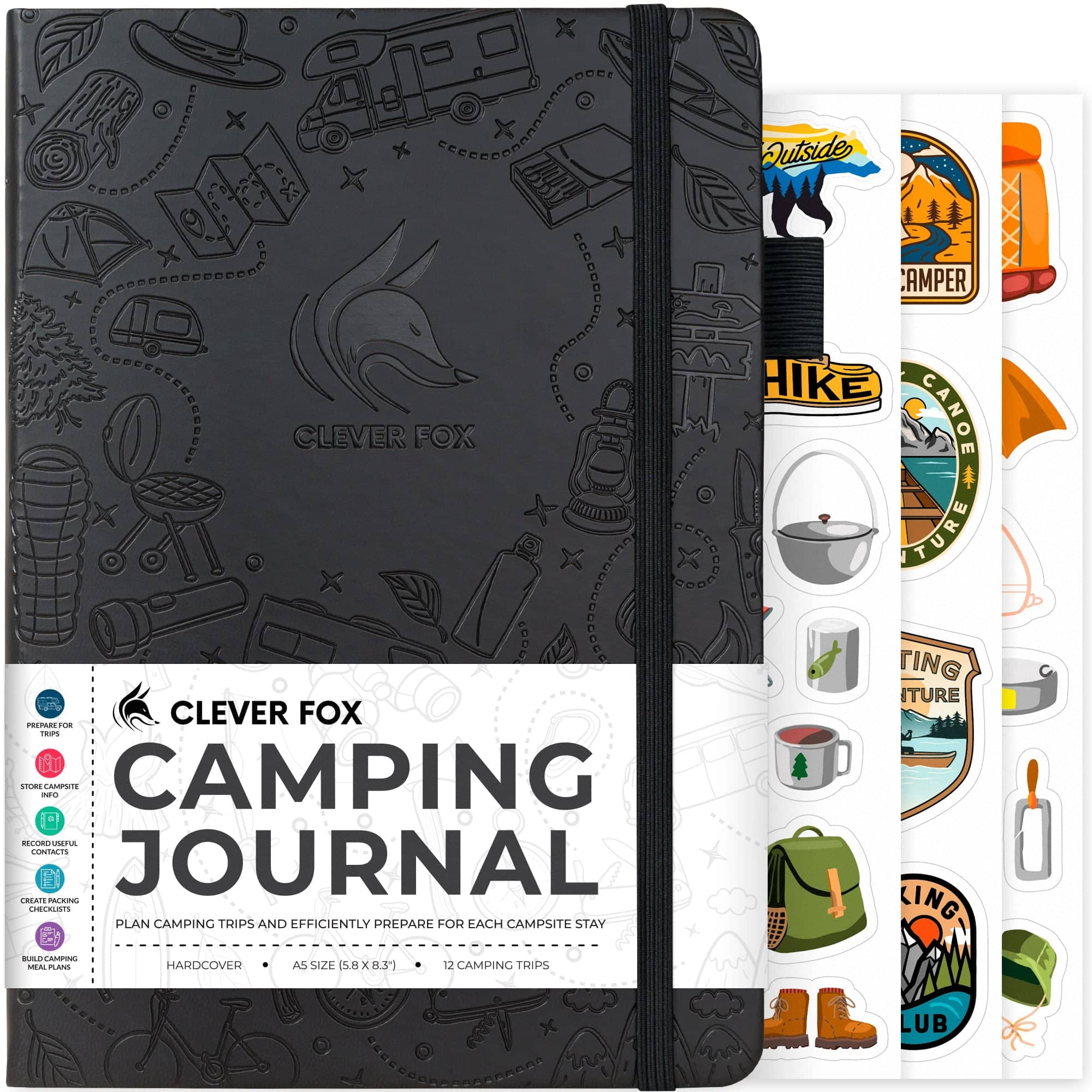 Clever Fox Camping Journal - Walmart.com