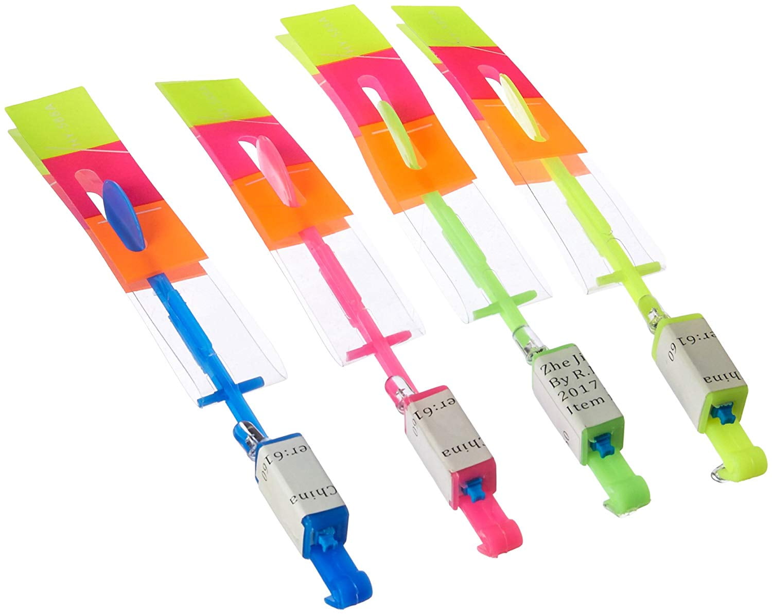 Set of 20 Flashing LED Sling Shot Flare Arrow Helicopter Children's Kid ...