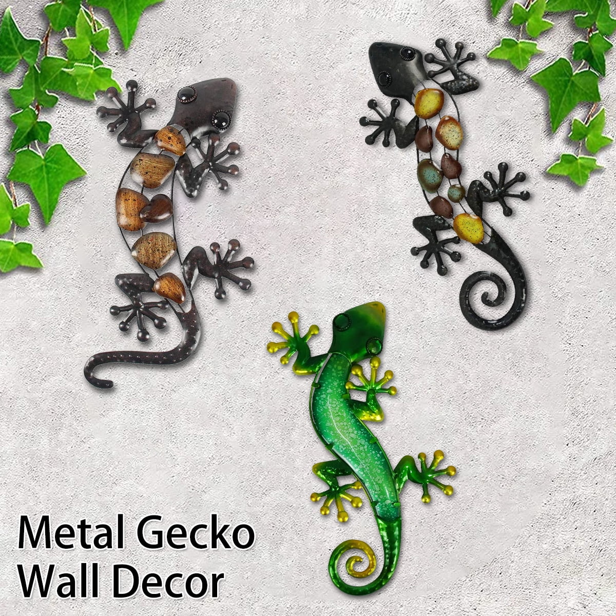 Gecko Metal Wall Art
