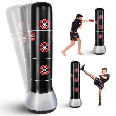 Novelty Place Inflatable Punching Bag for Kids - Free Standing Boxing ...