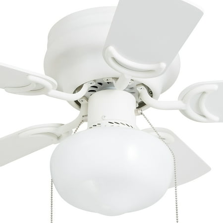 Hero 28" White Small Ceiling Fan - Walmart.com - Walmart.com