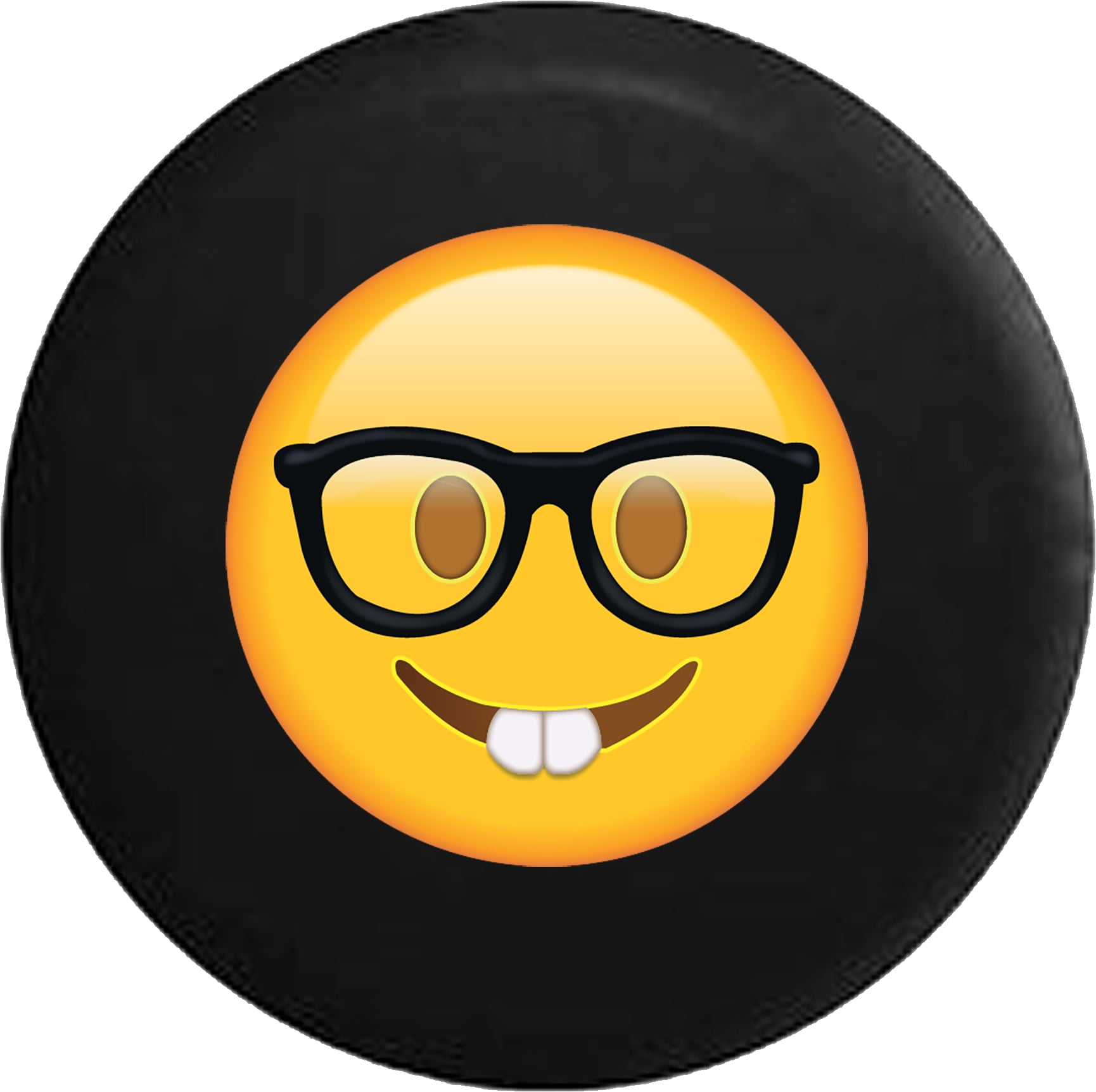 Smiley Face With Nerd Glasses