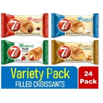 7Days Soft Croissant Variety Pack, Chocolate, Vanilla, Strawberry ...