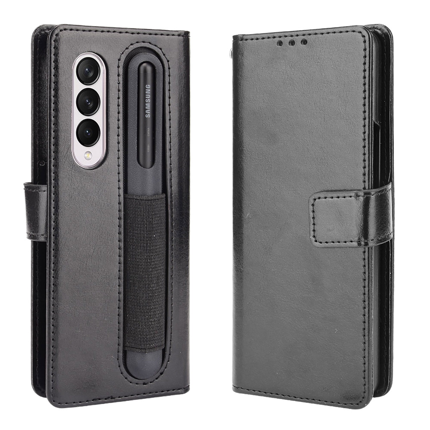 Dteck Compatible With Samsung Galaxy Z Fold 4 Case Luxury 360 Full