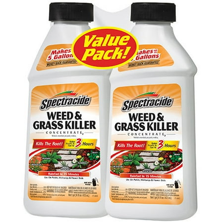 Spectracide Weed and Grass Killer Concentrate, 2-Pack - Walmart.com