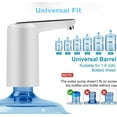 Water Bottle Dispenser, Water Bottle Pump for 5 Gallon Bottle with TDS ...