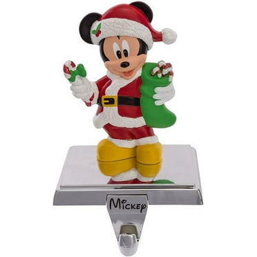 Disney, Mickey and Minnie Metal Christmas Stocking Holder, Multi-Color ...