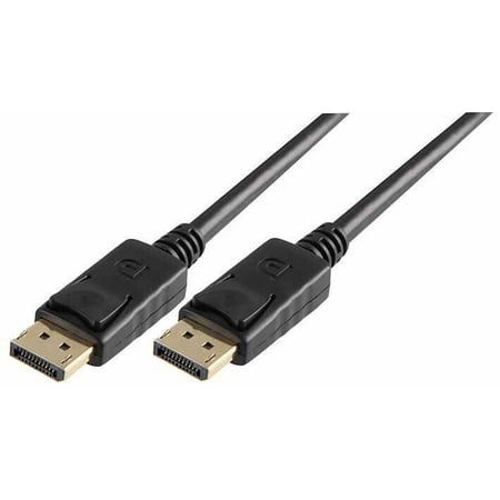 PRO SIGNAL - DisplayPort Male to Male Lead, 5m Black - Lockable ...