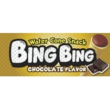 Hapi Bing Bing Crispy Cone Snack, Chocolate Flavor, 2.5 oz, Crunchy ...