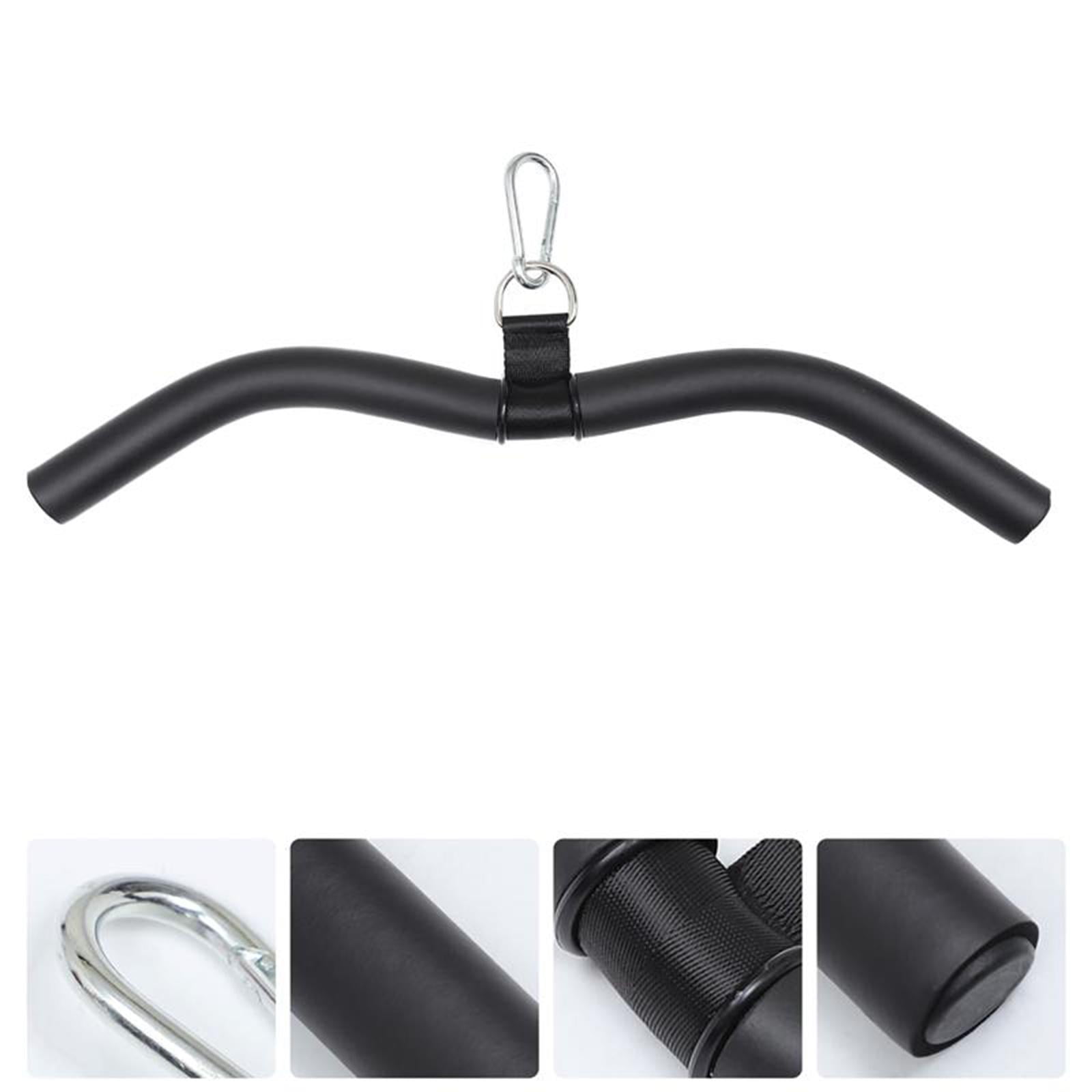 Buy Straight Pull Down Bar Cable Machine Attachment Tricep Press Online ...