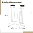 Stocking Donner for Compression Socks, Metal Sock Aid Tool with Foam ...