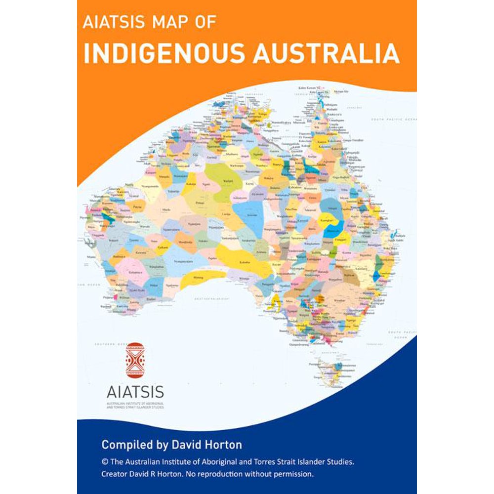 The AIATSIS Map of Indigenous Australia (Sheet map, folded) - Walmart ...