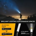 PortableOut LED Tactical Flashlight 2000 Lumens Waterproof Mini All ...