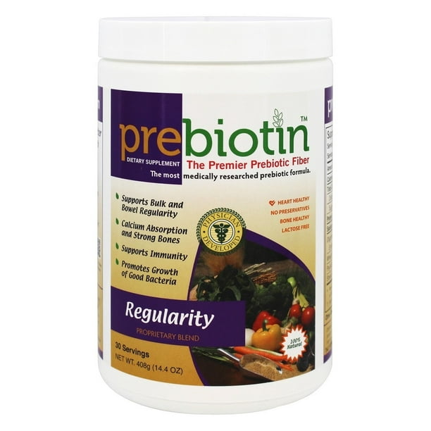 Prebiotin Prebiotic Fiber Supplement Regularity 30 Servings, 14.4 Oz ...