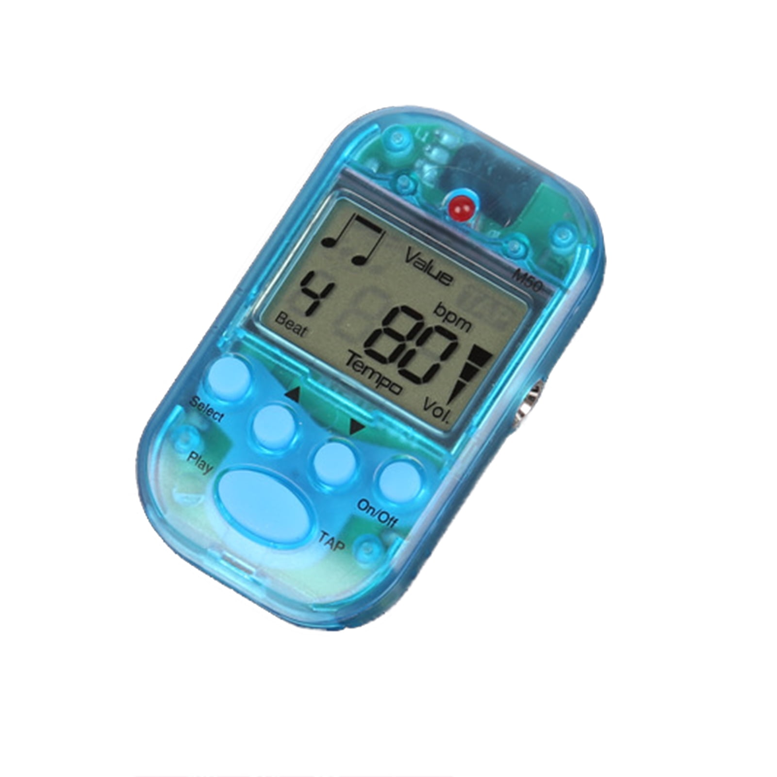 UDIYO Metronome LCD Clip On Digital Plastic Professional Electric ...