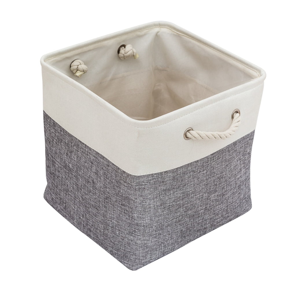 Xmarks Cube Storage Bins With Handles 13×13 Foldable Storage Basket for ...