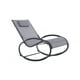 Wave Rocker - Aluminum - (Grey on Matte Black) - Walmart.com