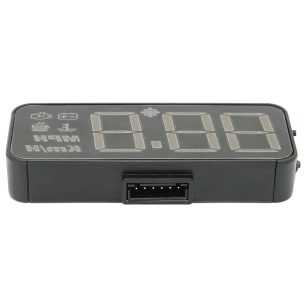 Digital Speedometer, Adjustable Brightness 3D Reflection Car HUD ...
