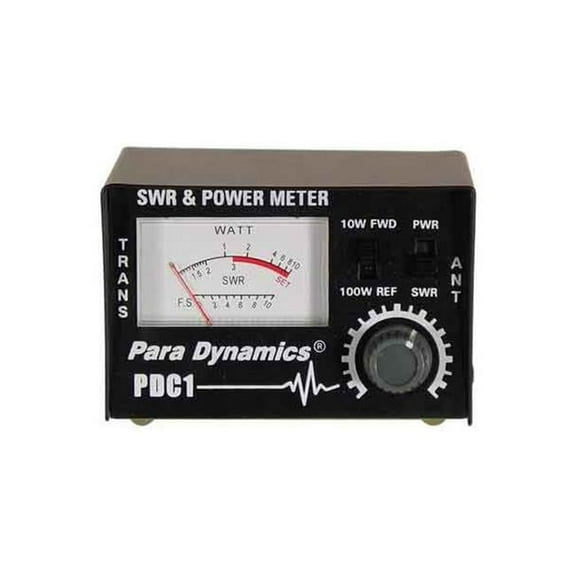 Astatic 2-1/2'' x 4-3/4'' x 2-1/2'' 100 Watt Power and SWR Meter ...